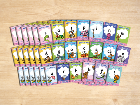 Phase 2 'Read and See' Class Pack | Anima Phonics